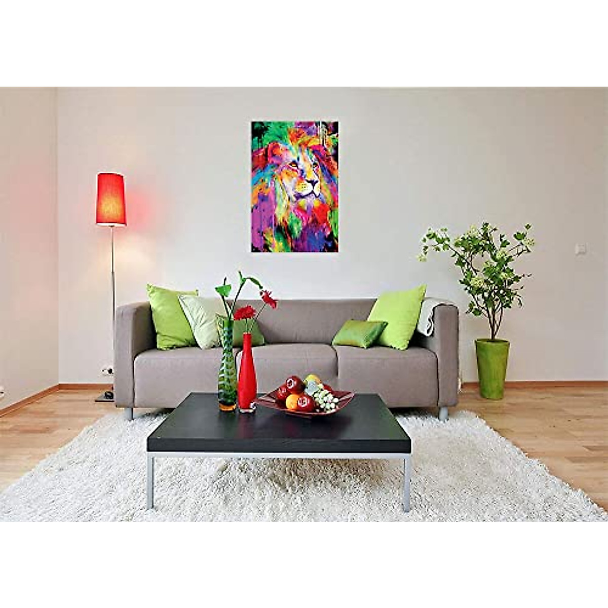 Rainbow King by Aimee Stewart - Non-Flocked Blacklight Poster 24" x 36"