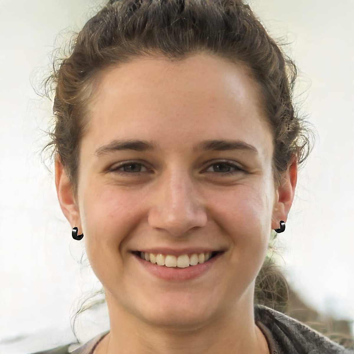 11 Pairs Non-pierced Earrings Set for Men Women Cross Titanium Steel Hoop Dangle Clip On Earring