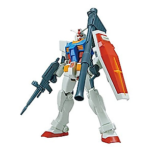 Bandai Hobby - Mobile Suit Gundam - 1/144 RX-78-2 Gundam (Full Weapons Set), Bandai Spirits Entry Grade Model Kit