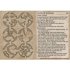 Inkwell Ideas Sidequest Decks: Dungeons, Caves, & Ruins Fantasy