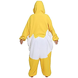 SAZAC Gudetama Sanrio Kigurumi - Onesie Jumpsuit Halloween Costume