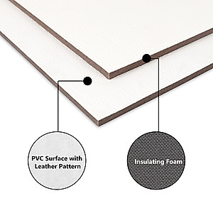 BJADE'S Window Air Conditioner Side Insulation Foam Panels,Summer and Winter AC Insulating for Indoor Window AC Unit