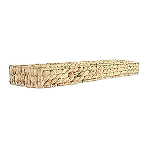 Creative Co-Op Handwoven Water Hyacinth Floating Wall Shelf