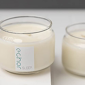 Echor Scented Soy Aromatherapy Candle, Made with Natural Vegan Wax, Lavender, Ylang Ylang Geranium and Orange Scented Calming Relaxing Candle, Sixty Hour Burn Time