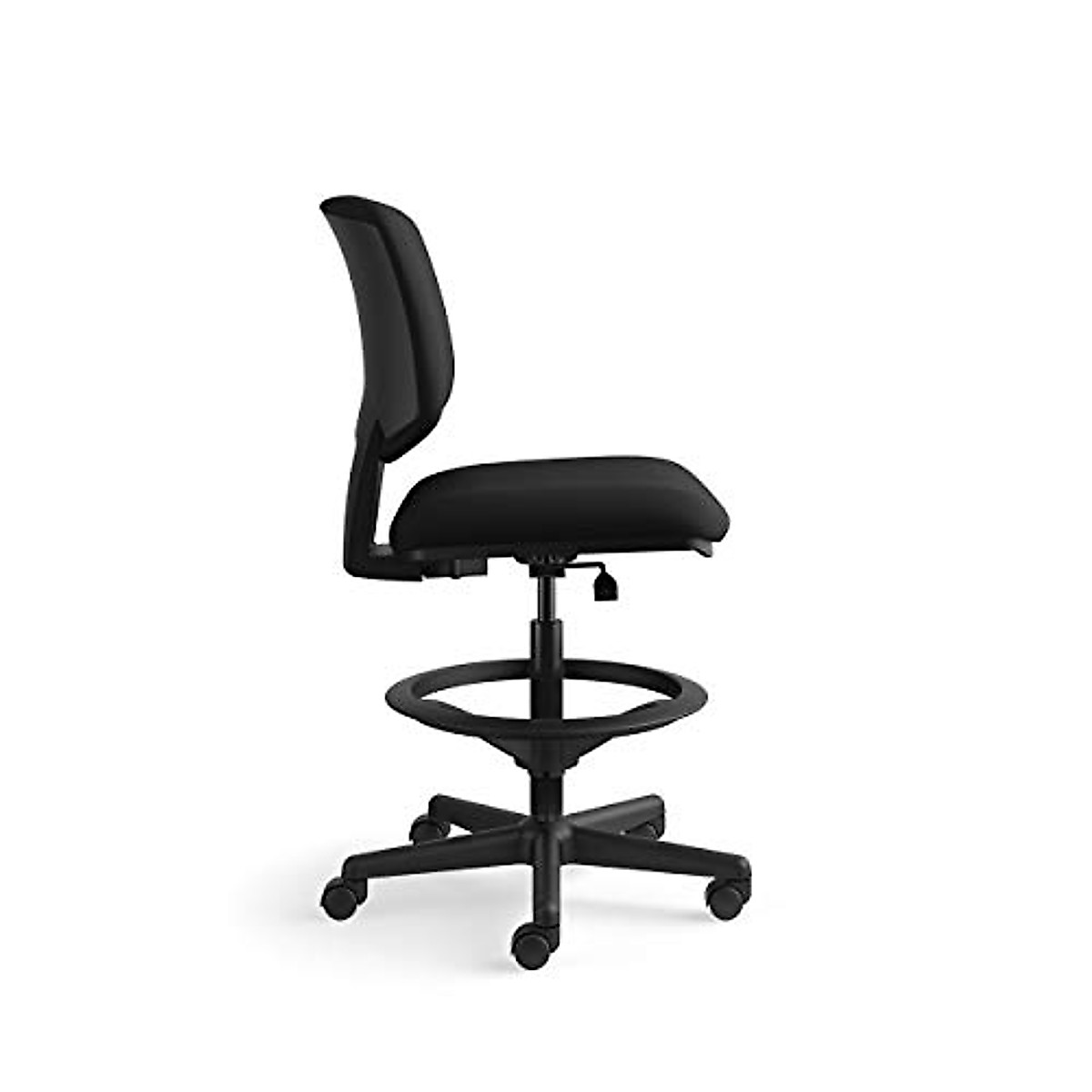 HON Volt Armless Task Chair, Stool, Black