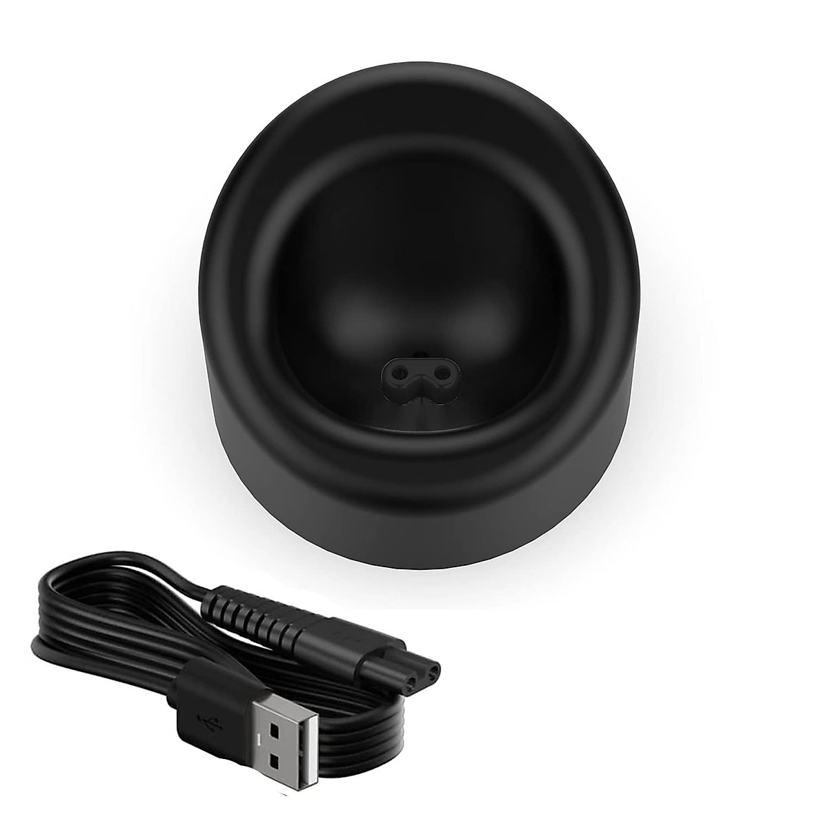 Replacement Charger for MANSCAPED Charger 2.0/3.0 with 1.5M Power cord, Wireless Charging Stand Base for MANSCAPED The Lawn Mower 3.0/2.0 / Weed Whacker Electric Groin Hair Trimmer