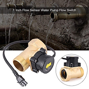 Water Sensor Switch, HT-800 G1 Thread 220V Sensor Automatic Control Switch for Low Pressure Area Family