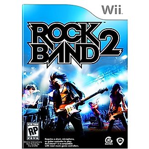 Rock Band 2 - Nintendo Wii (Game only) (Renewed)