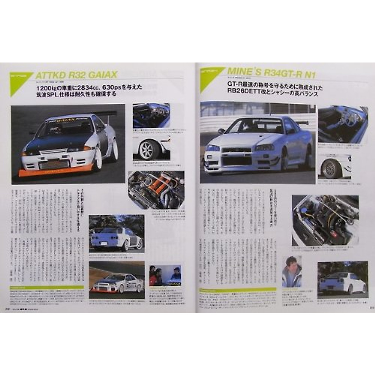 SKYLINE GT-R POWER BOOK 2002 -Tuning & dress up parts catalog- (Japan Import)