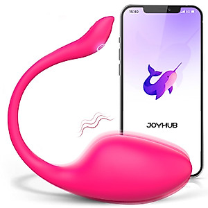 Sex Toys Vibrator for Women Men-Wearable Panty Dildo Vibrators with 9 Vibrations, G spot Clitoral Anal Vibrators, Rose Sex Toy for Women Couples, Rechargeable APP Remote Control Adult Toys