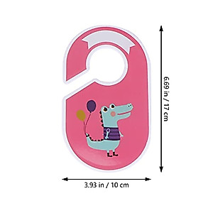 DOITOOL Shelf Divider 12Pcs Clothes Size Dividers Baby Closet Size Dividers Baby Clothes Organizers Baby Clothes Hangers Closet Dividers for Hanging Clothes Baby Boy Hangers