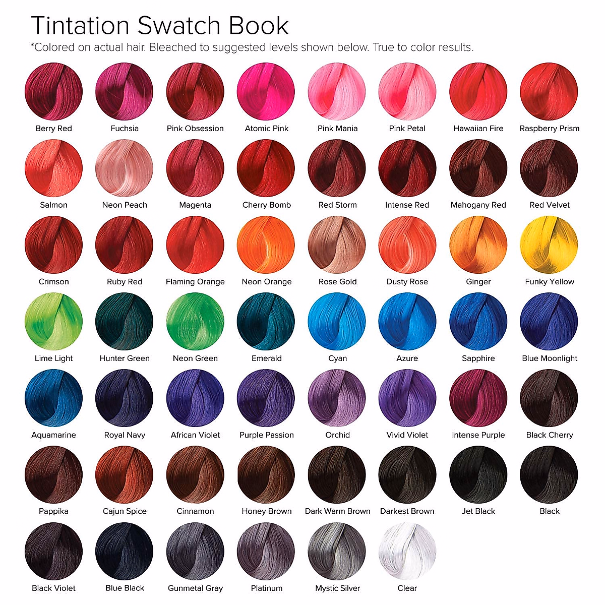 Kiss Tintation Semi-Permanent Hair Color Treatment 148 mL (5 US fl.oz) (Atomic Pink)