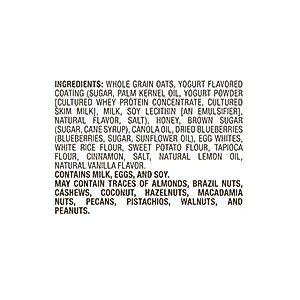 Member's Mark Lemon Blueberry Drizzled Granola Clusters (24 Ounce), 1.5 Pound (Pack of 1)