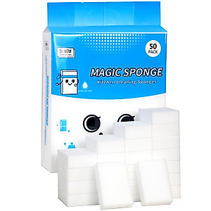 Dr.WOW 50 Pcs/lot Magic Sponge Eraser Multi-Functional Melamine Foam Cleaner 100x70x30mm
