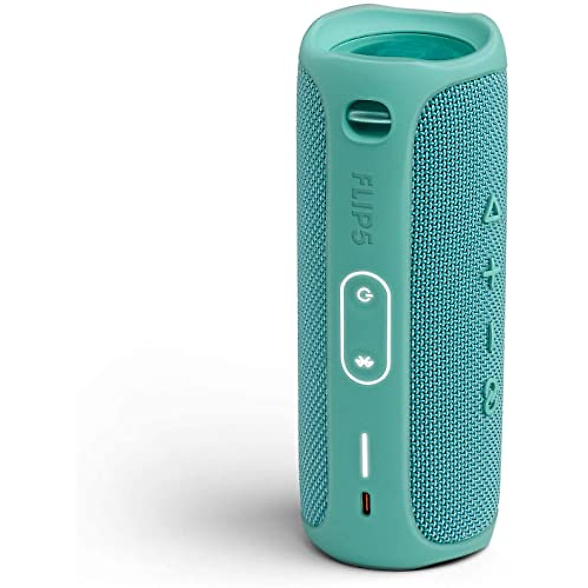 JBL Flip 5 Waterproof Portable Wireless Bluetooth Speaker Bundle with Hardshell Protective Carrying Case (Teal)