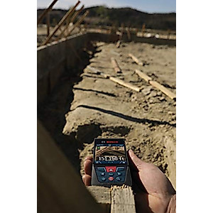 BOSCH GLM400CL Blaze Outdoor 400ft Bluetooth Connected Laser Measure with Camera & Lithium-Ion Battery