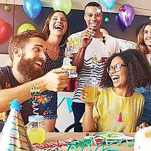 24 PCS 30th Birthday Party Decorations Straw Decor Plastic Reusable Glitter Straws for 30th Birthday Party Decor Cut-Out Number 30 Party Decorative Supplies for Women Men with 2 Brush