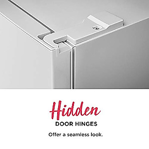 Frigidaire 11.6 Cu. Ft. Compact ADA Top Freezer Refrigerator in White with Electronic Control Panel, Reversible Door Swing, ENERGY STAR