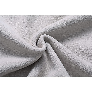 GIMECEN Women's Lightweight Full Zip Soft Polar Fleece Jacket Outdoor Recreation Coat With Zipper Pockets Medium