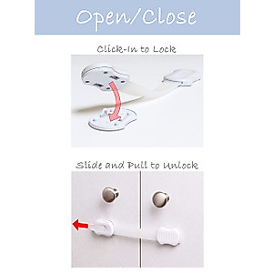 Baby Proofing Strap Locks for Child Safety and Child Proofing Your Home, Fridge, Drawers, Stove, Toilet, Dishwasher, Oven and More | Free Bonus - 2 Free Straps and Spare 3M Tape