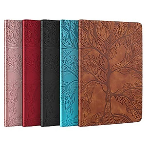 Case for Samsung Galaxy Tab A8 10.5'' 2022 Case SM-X200/X205 PU Leather Cover Lightweight Flip Stand Shell with Elastic Band & Card Holder for Galaxy Tab A8 10.5 inch Tablet,Turquoise