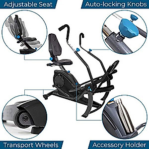 Teeter FreeStep Recumbent Cross Trainer and Elliptical (LT1)