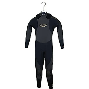 Suit Coat Hanger & Wardrobe Hanger 'Shoulder Saver' by BAKER HANGER - USA Made - 6 Inch Hook (White)