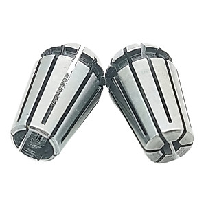 F.L.S Er11 Spring Collet Set, 1/8" and 1/4" ER11 Collet Chuck for CNC Engraving Machine & Milling Lathe Tool