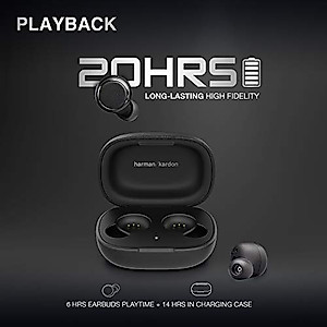 harman/kardon Fly True Wireless IE Headphones Black