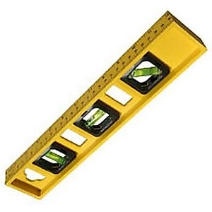 12" - 3 Vial Level - STRONG & DURABLE - 1 Foot Long