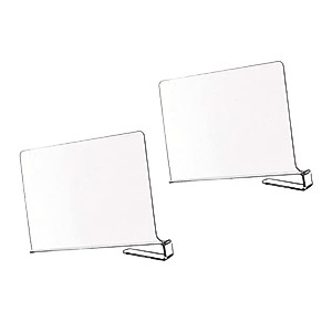 Garneck 2pcs Clothes Board Wardrobe Shelf Dividers Closet Seperators Closet Organizer Dividers Multi-Function Shelf Divider Drawer Dividers Cabinet Supply Wire Shelf Dividers Acrylic