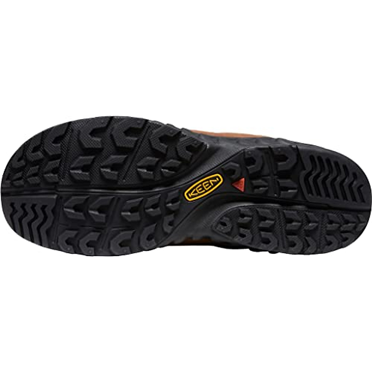 KEEN Men's NXIS Explore Mid Height Waterproof Fast Packing Hiking Boots, Bison/Campsite, 8.5