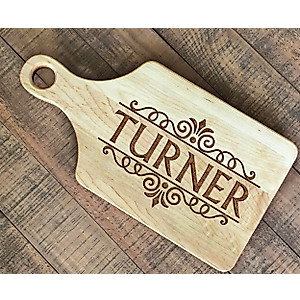 Personalized Family Tree Cutting Board Wedding Gift for Couple Engraved Custom Family Chopping Board