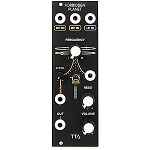 Tiptop Audio Forbidden Planet Analog Filter Module - Black