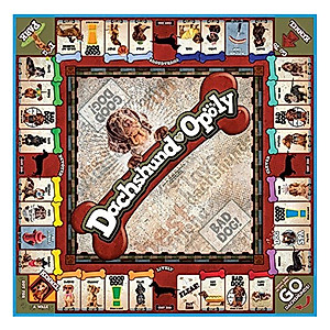 Late for the Sky Dachshund-opoly 15.38 x 10.63 x 2.06 inches