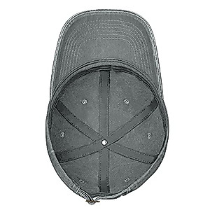 Faith Over Fear Hat Bible Scripture Verse Hat God Christian Jesus Cross Hat Vintage Dad Hats Baseball Cap Gray