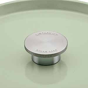 KitchenAid Enameled Cast Iron Dutch Oven/Casserole, 6 Quart, Pistachio