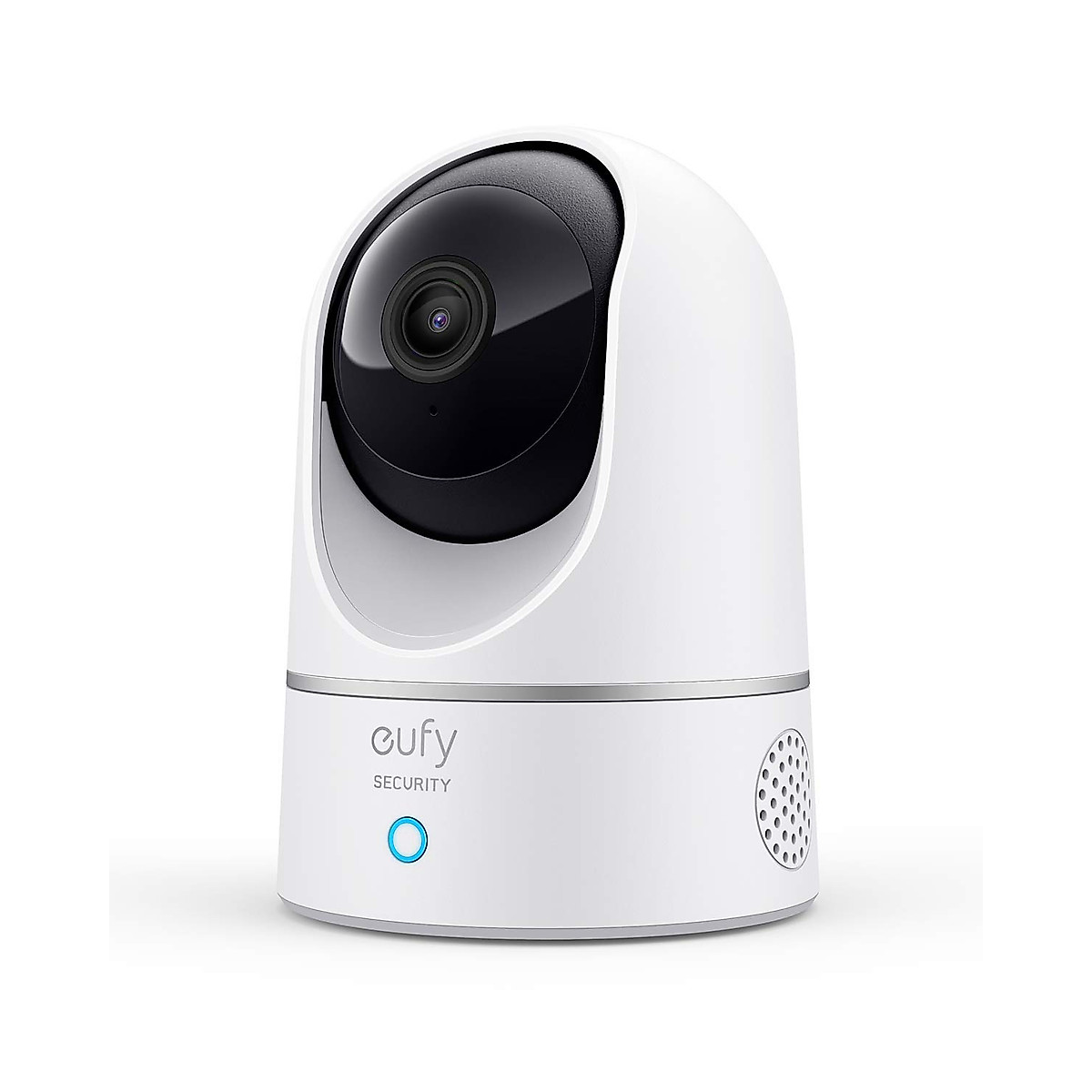 eufy Security 2K Indoor Cam Pan & Tilt, Plug-in Security Indoor Camera with Wi-Fi, IP Camera, Human & Pet AI, Voice Assistant Compatibility, Motion Tracking, HomeBase Not Required (Renewed)
