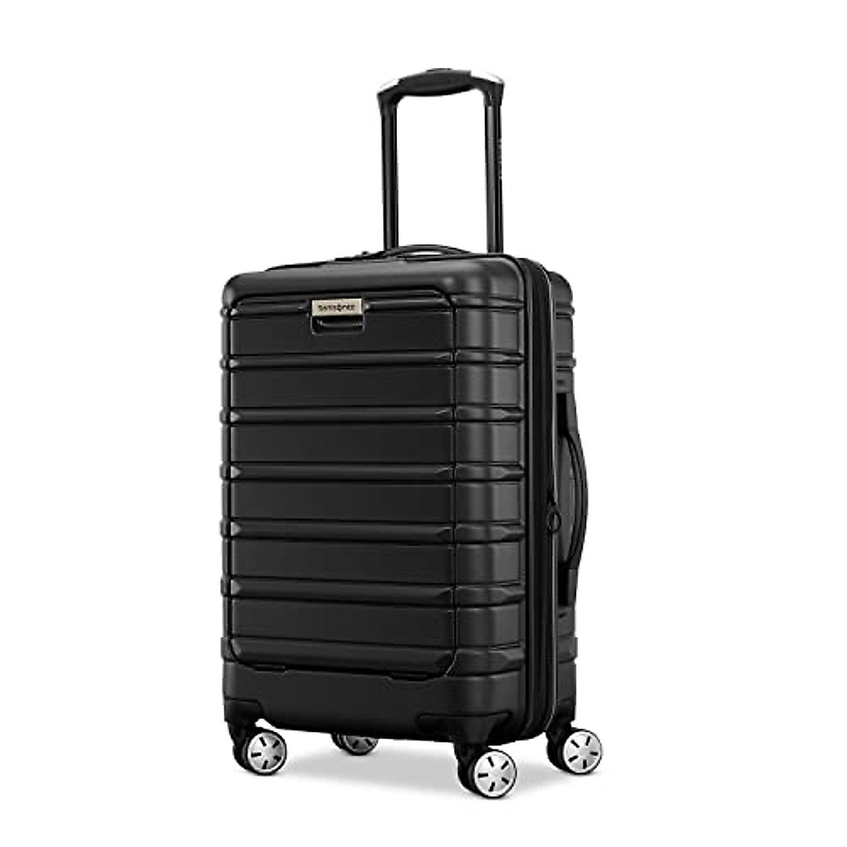 Samsonite Omni 2 PRO Hardside Expandable Luggage with Spinners, Midnight Black, Carry-on