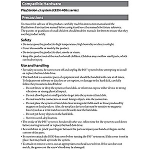 BIPRA Sony PlayStation 3 250GB Hard Drive Kit with Mounting Bracket, Inc Super Slim with HDD