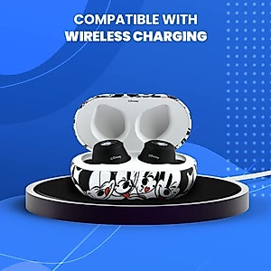 Disney Mickey Mouse Bluetooth Earbuds with Charging Case- Bluetooth Wireless Headset with Built-in Mic and 30 Hours of Playtime- Disneyland Essentials and Disney Gifts for Women and Men of All Ages