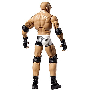 WWE Goldberg Elite Series #74 Deluxe Action Figure with Realistic Facial Detailing, Iconic Ring Gear & Accessories
