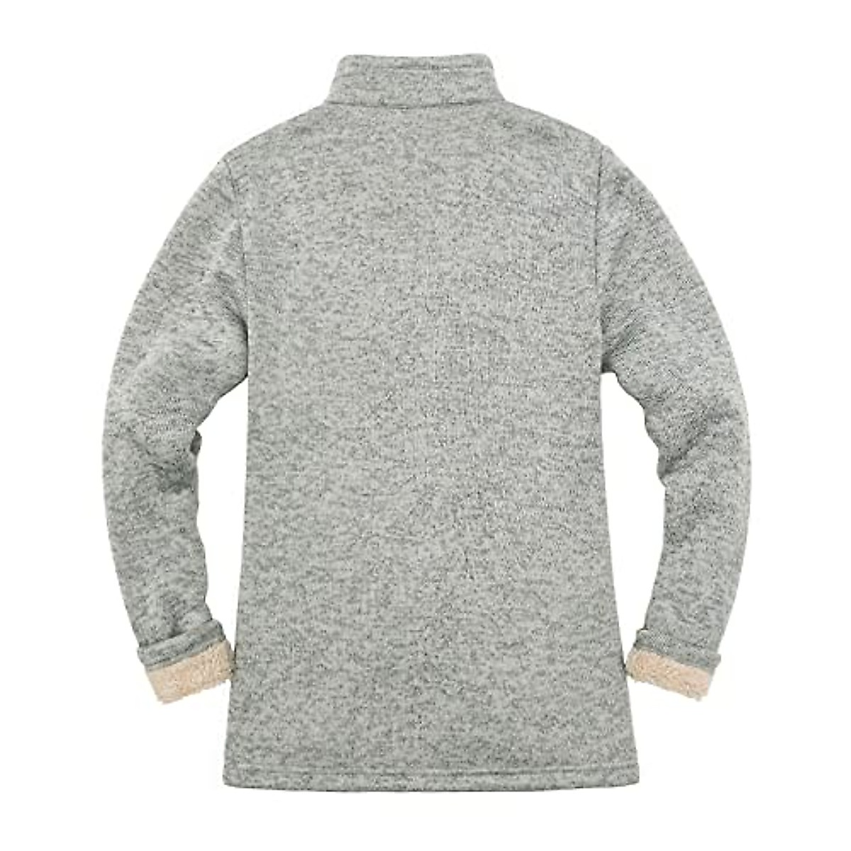 Bonnorth Womens Fall Plus Size Jackets for Women Fashion Oversized Jackets Women's Full Zipper Warm Jacket with Pocket Ash XL