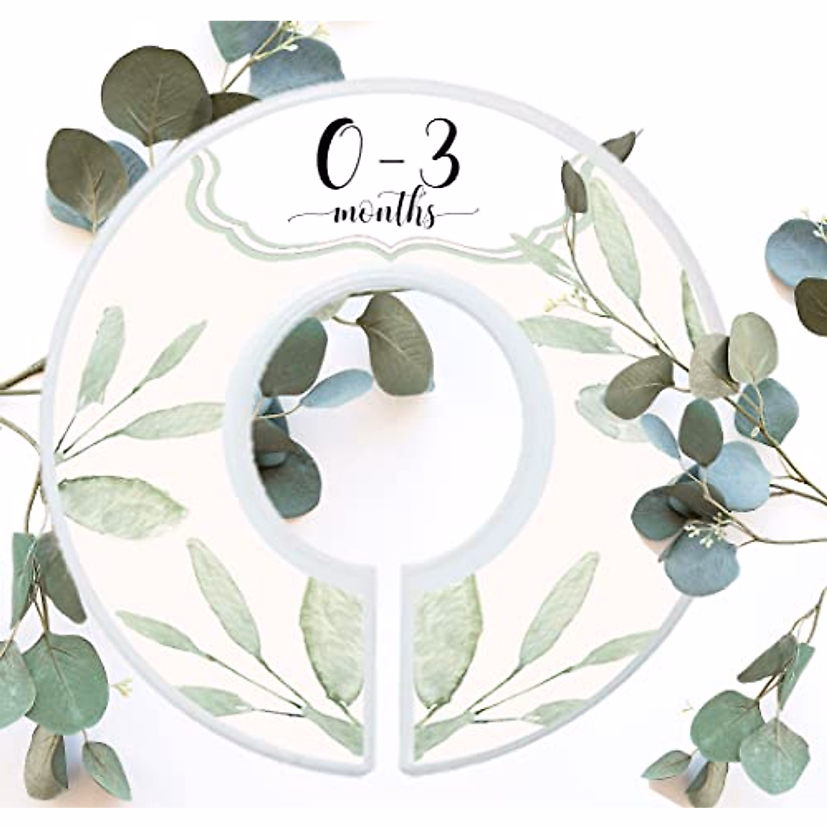 Mumsy Goose Baby Girl Clothes Dividers Nursery Closet Dividers Closet Organizers Botanical