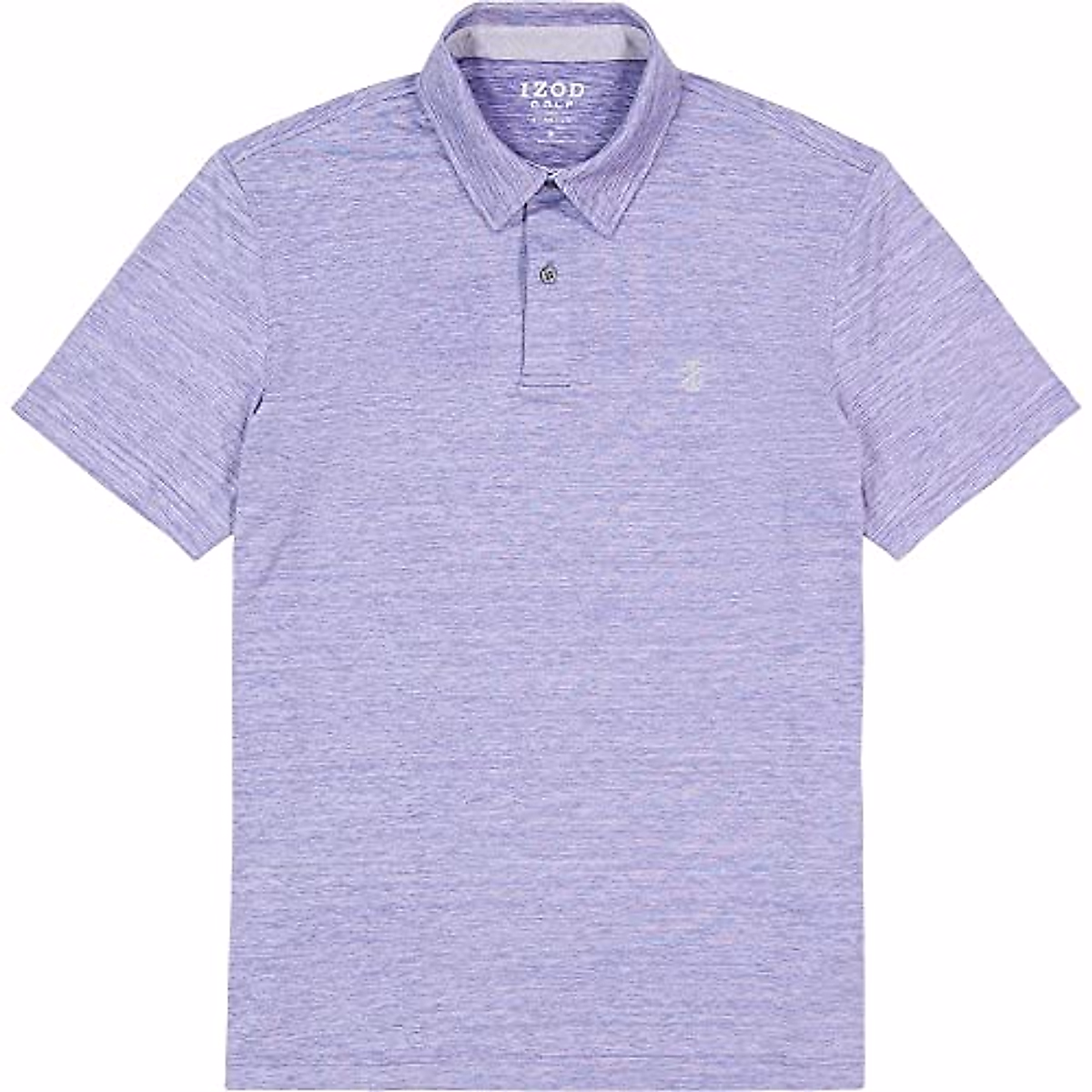 IZOD Men's Golf Title Holder Short Sleeve Polo Ultra Violet Medium