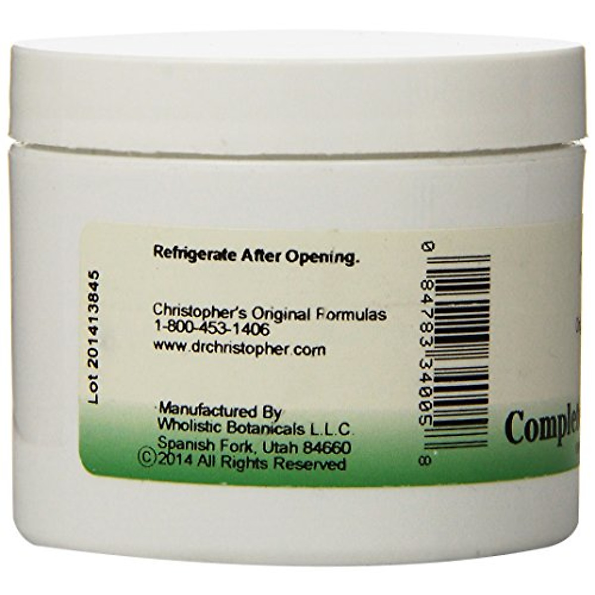 Dr Christopher's Formula Complete Tissue and Bone Ointment, 4 Ounce