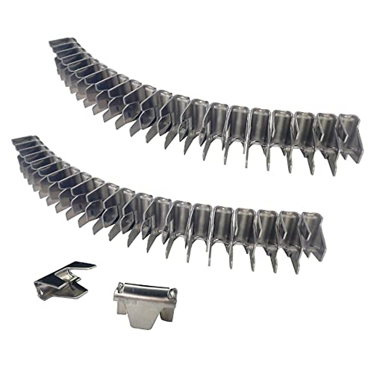 22 Inch Sofa Seat Replacement Coils with 25' Spring Wire, 40 Stay Clips & 8 Upholstery Clips Repair Kit