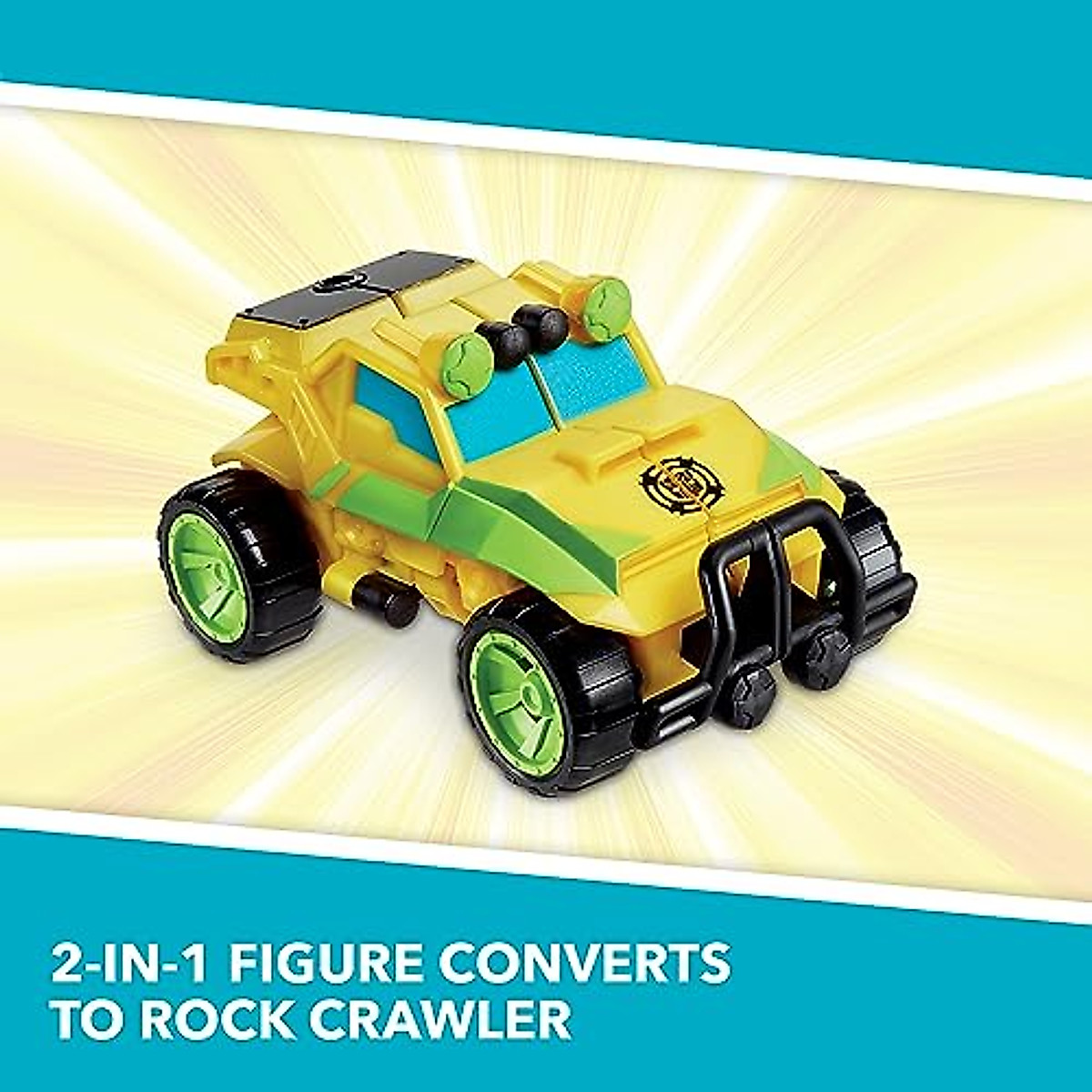 Transformers Playskool Heroes Rescue Bots Academy Road Rescue Team Trailer 4-Pack Converting Toy