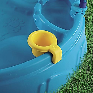 Step2 Play & Shade Pool for Toddlers | Plastic Kids Outdoor Pool, Multicolor
