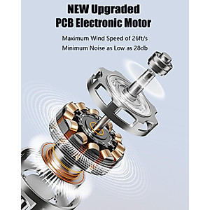 NIUVUIN Tower Fan, 45-Inch Oscillating Fan with Remote, 8 Speed Settings & 4 Modes, Bladeless Fans with Night Light, LED Display, 12 H Timer, Low Noise for Bedroom Living Room Home Office